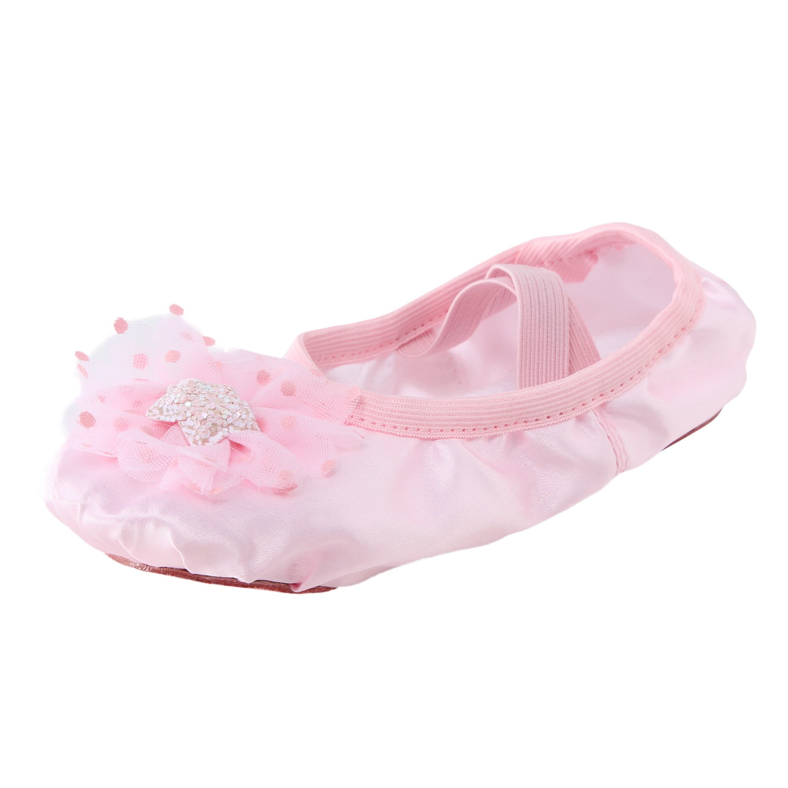Youmylove Children Dance Shoes Ballet Performance Indoor Star Lace ...