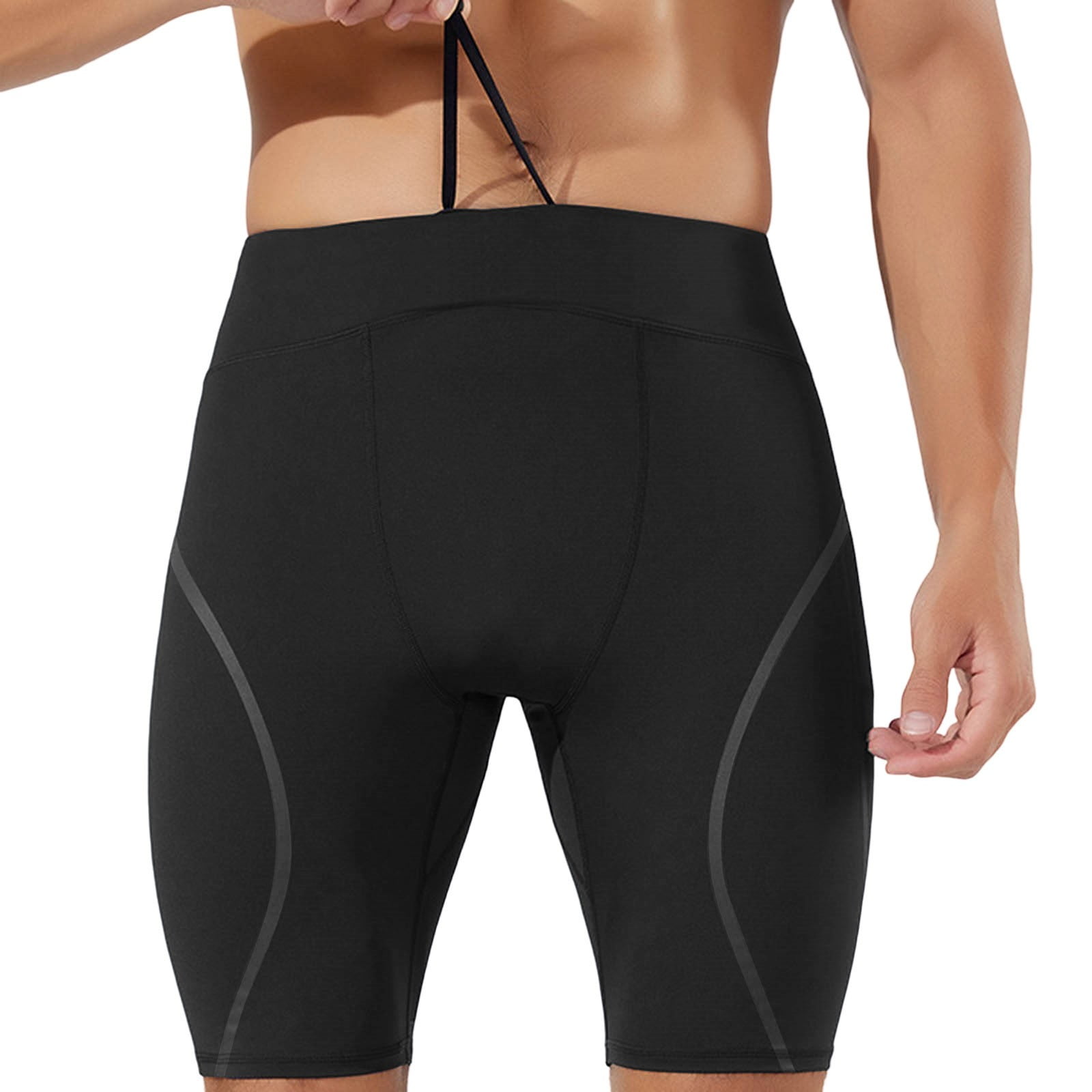 Youmylove Comfort Mens Shorts Men's Stretch Tight Hip Lift Fitness ...