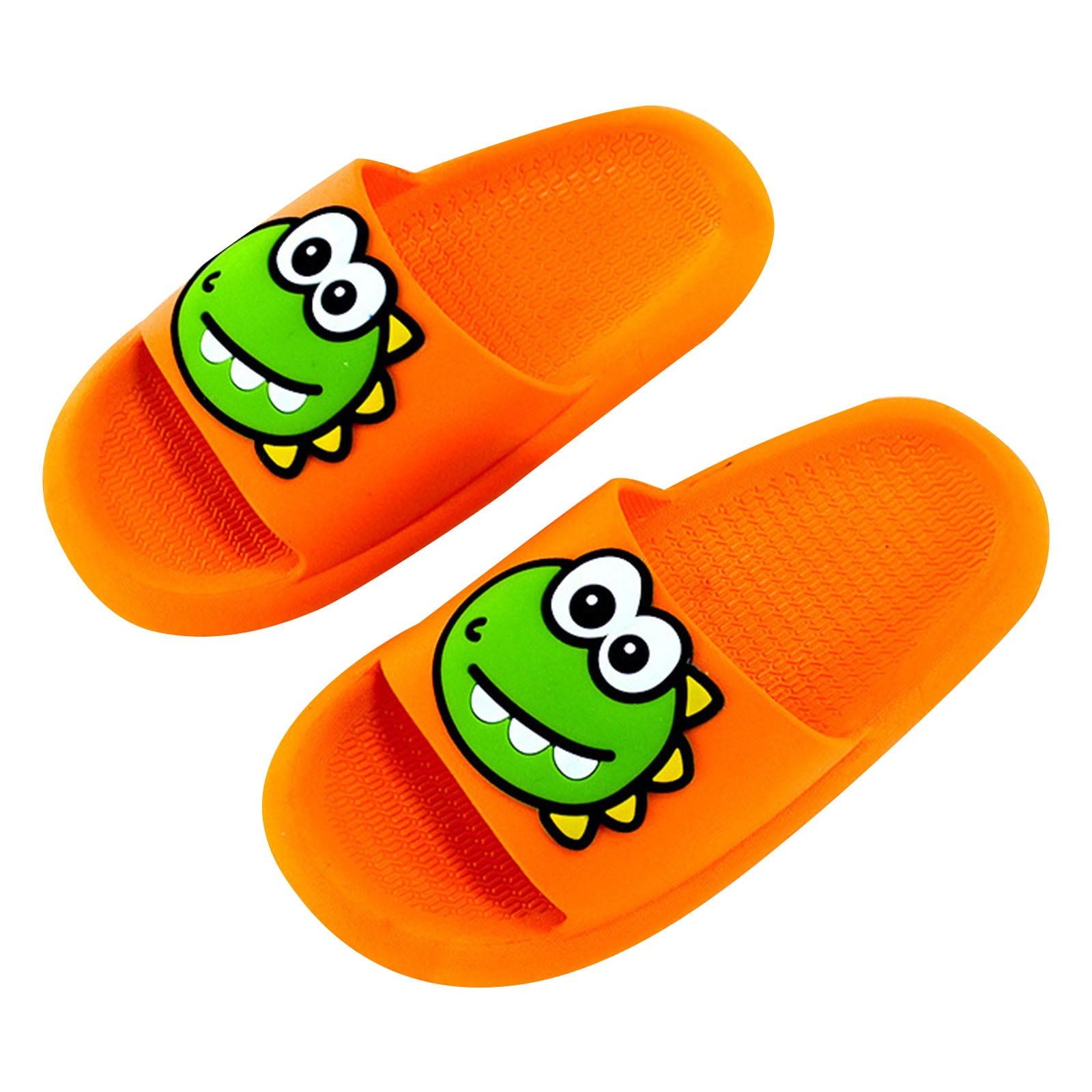 Youmylove Dinosaur Children Slippers Cute Cartoon Beach Slippers For Kids Non-Slip Boys Girls ...