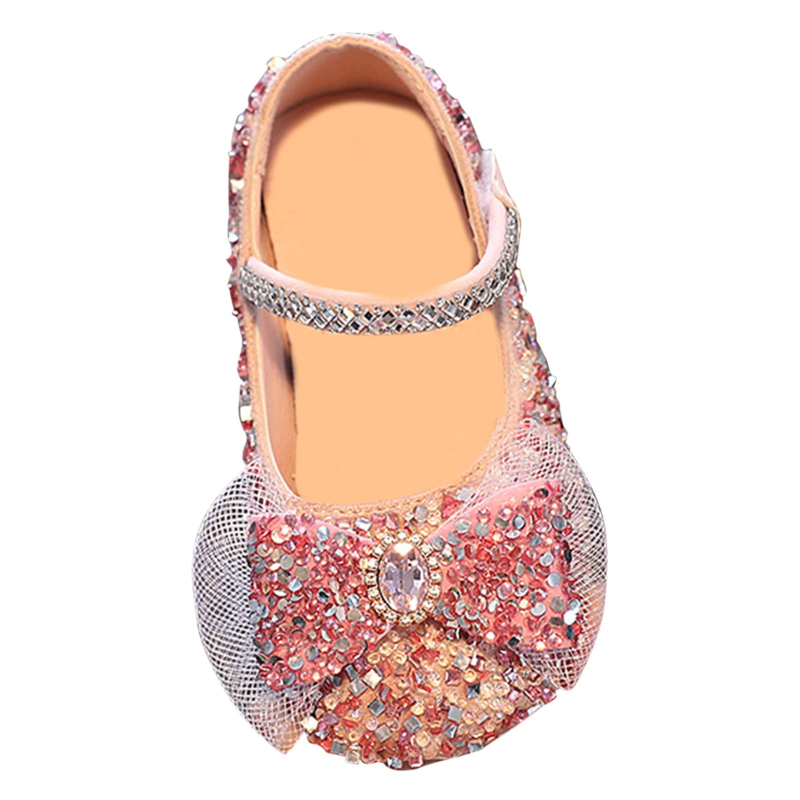 Youmylove Girls Cute Shoes Cute Bow Mary Jane Shoes Ballerina With ...