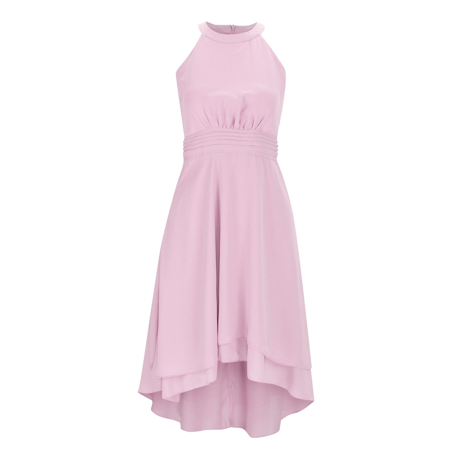 Youmylove Kids Girls Halter Neck Sleeveless Elegant Floral A-Line ...
