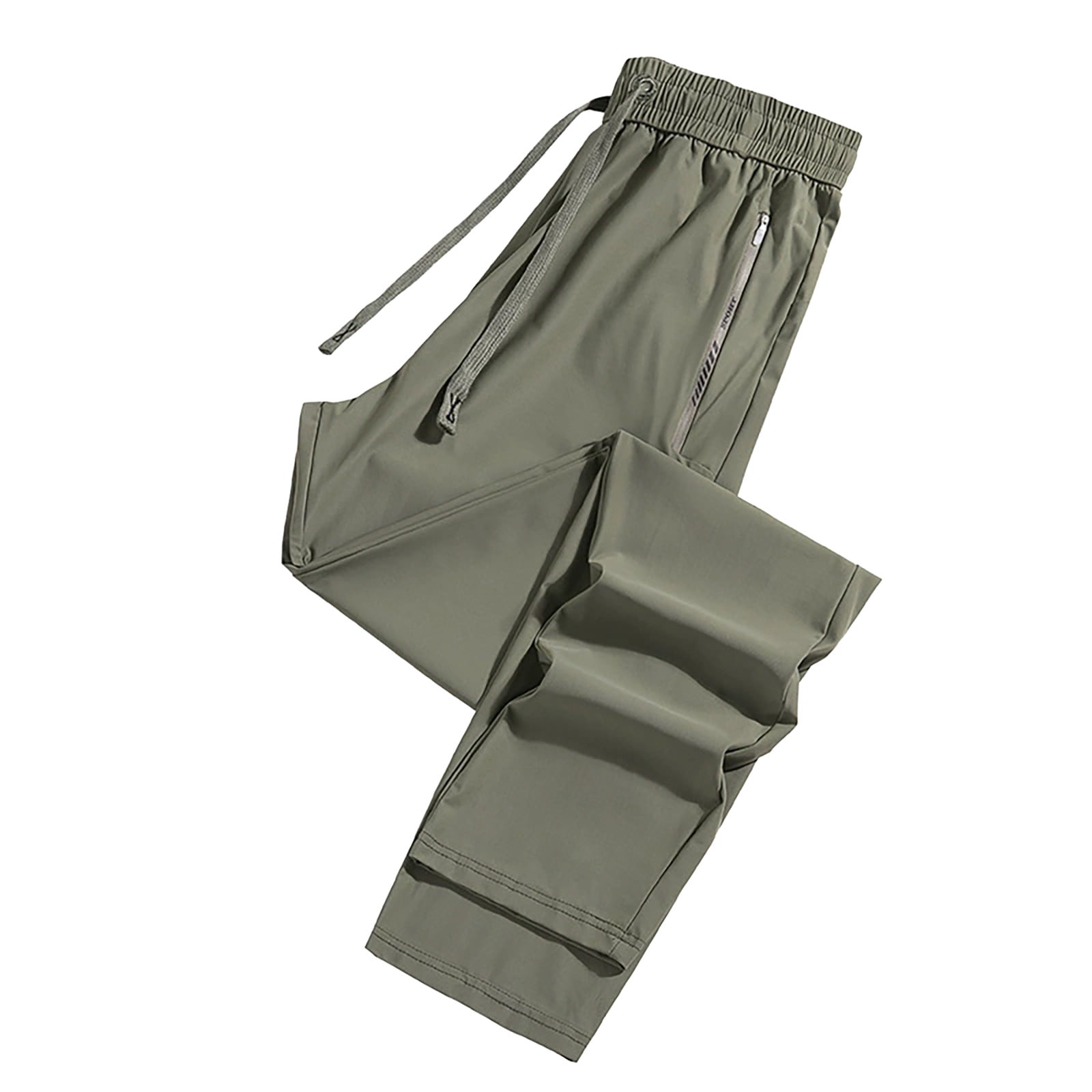 Youmylove Men's Pants Unisex Stretch Quick Drying Pants Casual Active ...