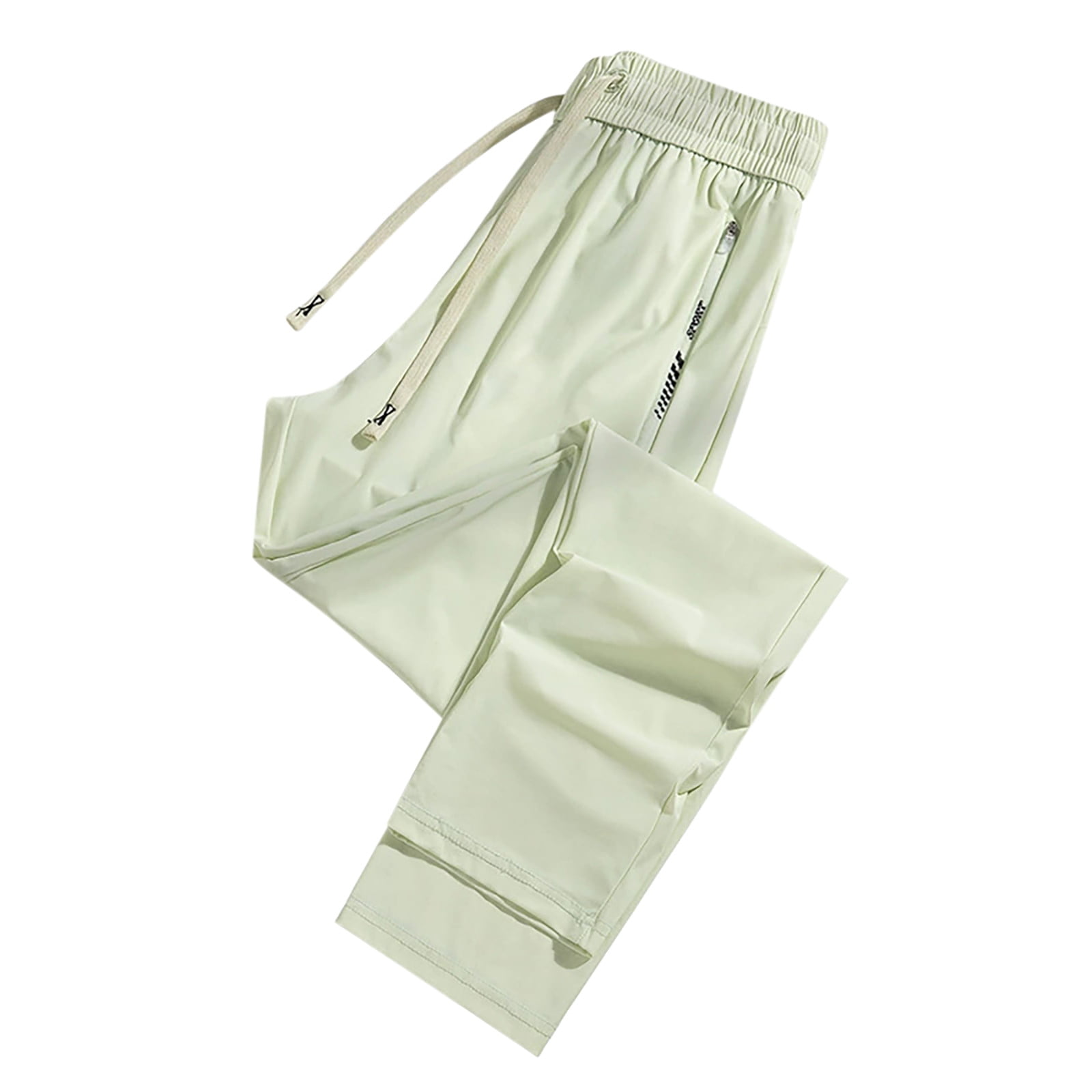 Youmylove Men's Pants Unisex Stretch Quick Drying Pants Casual Active ...