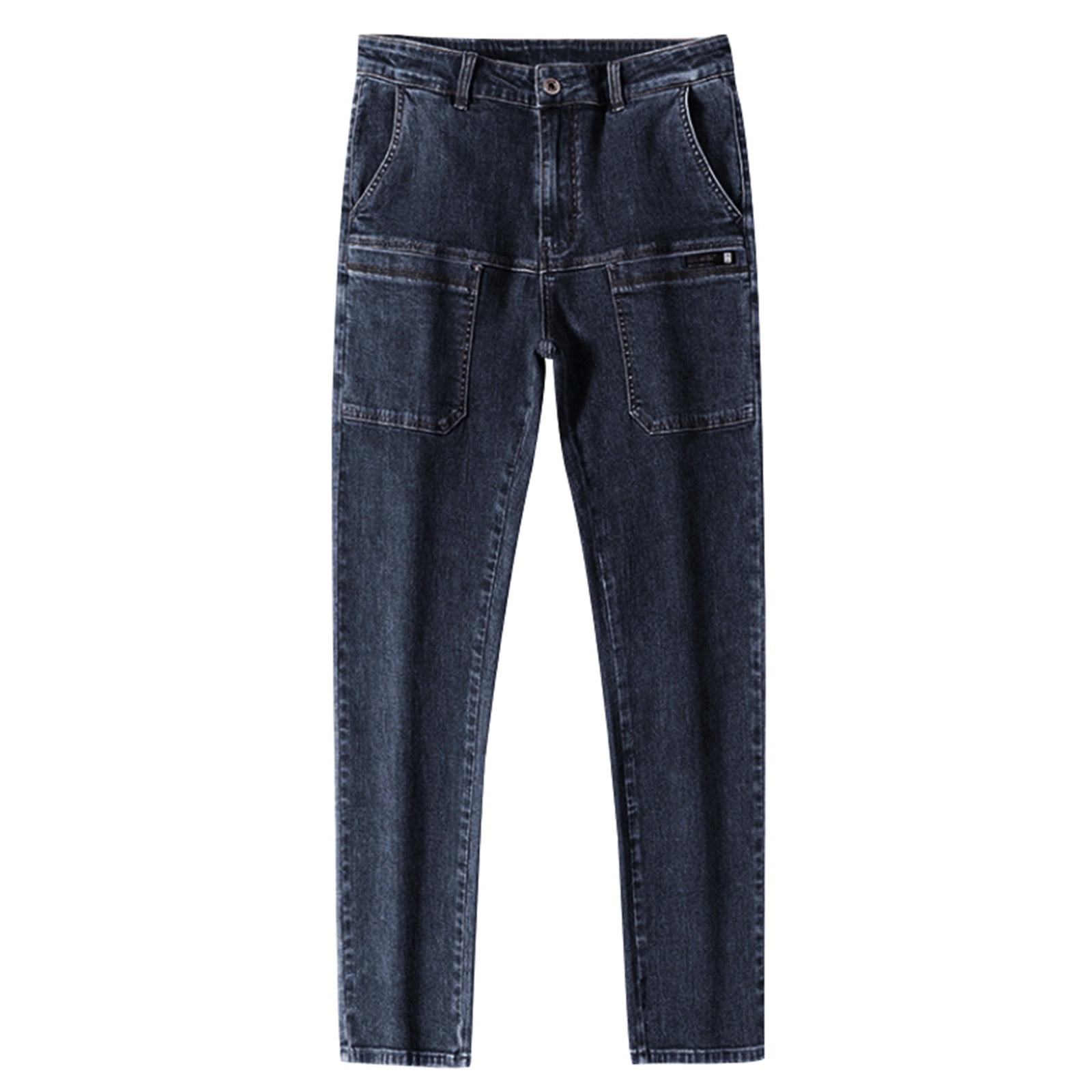 Youmylove Mens Jeans Slim Fit Stretch Jeans Casual Denim Pants For Men ...