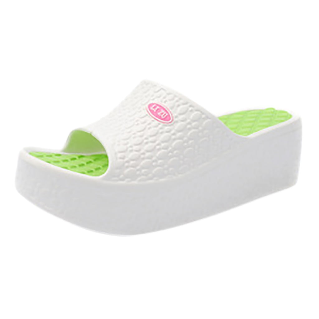 Youmylove Thick Soles Women Slide Slippers Fashion Summer Sandals ...