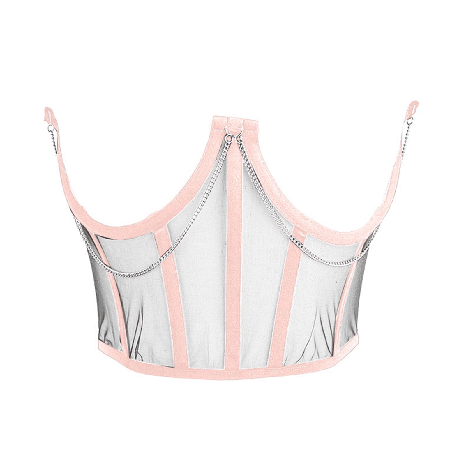 Youmylove Trendy Summer Corset Tops Chain Vest Waist Girdle Chest ...