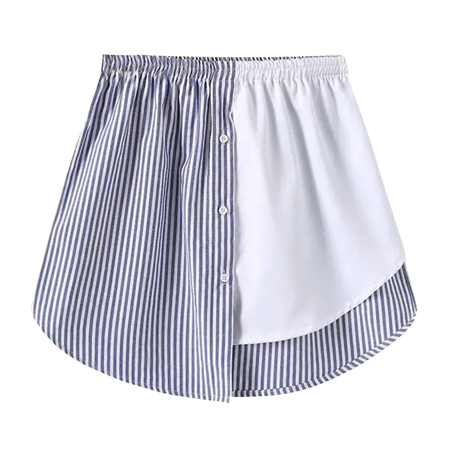 Youmylove Women 1-Pack Mini Underskirt Lower Skirt Sweep Shirt ...