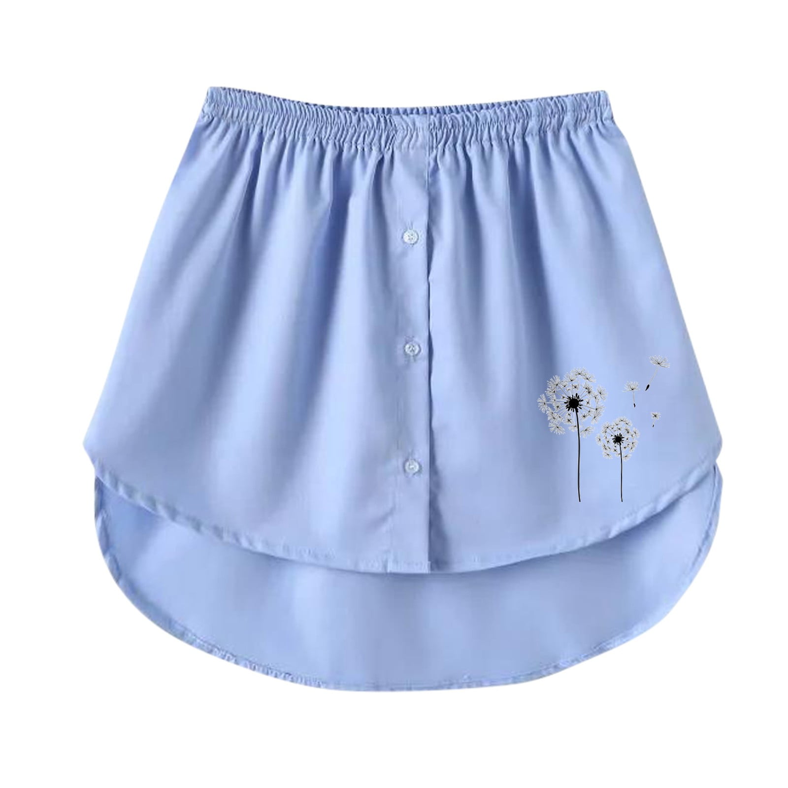 Youmylove Women 1-Pack Mini Underskirt Lower Skirt Sweep Shirt ...