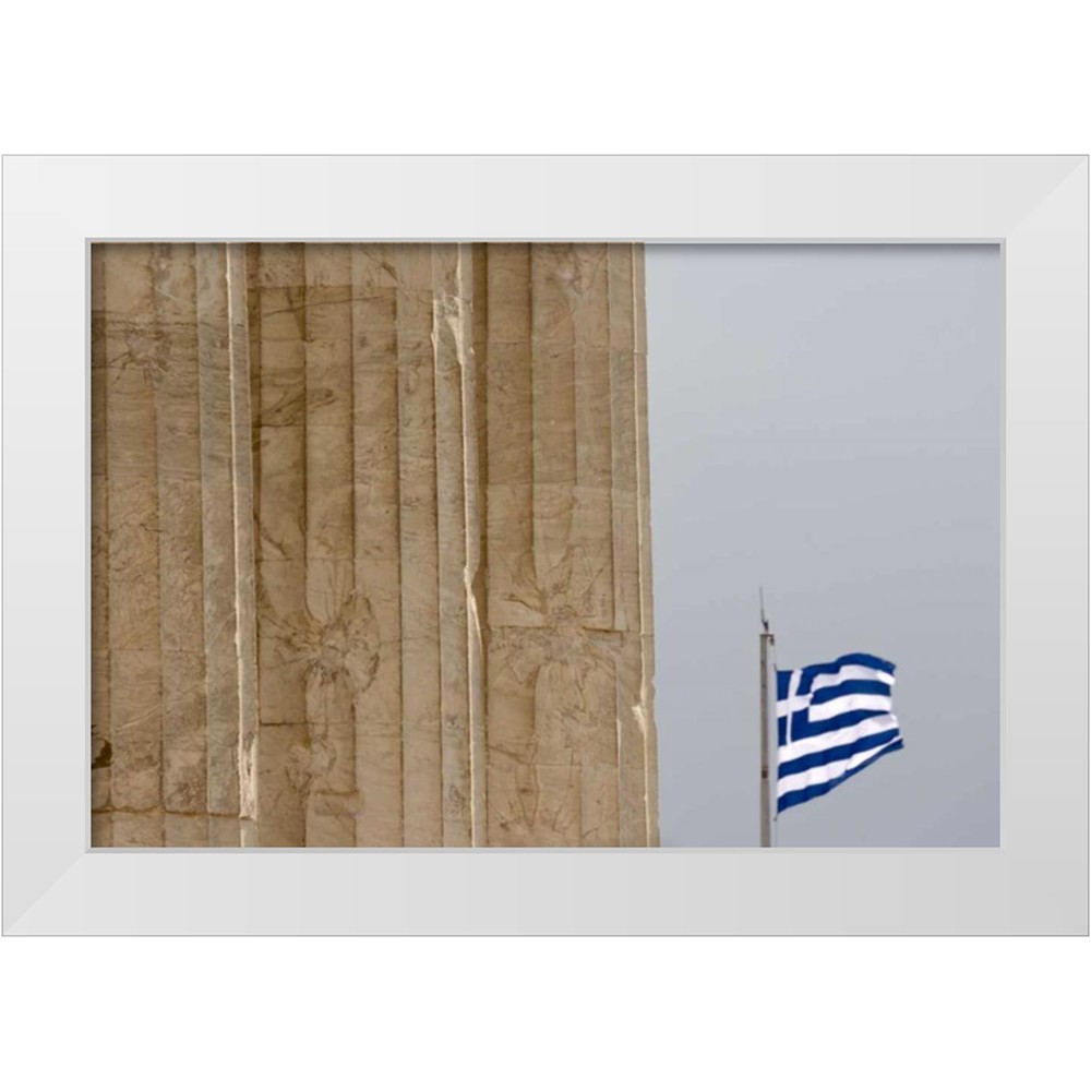 Young, Bill 24x17 White Modern Wood Framed Museum Art Print Titled ...