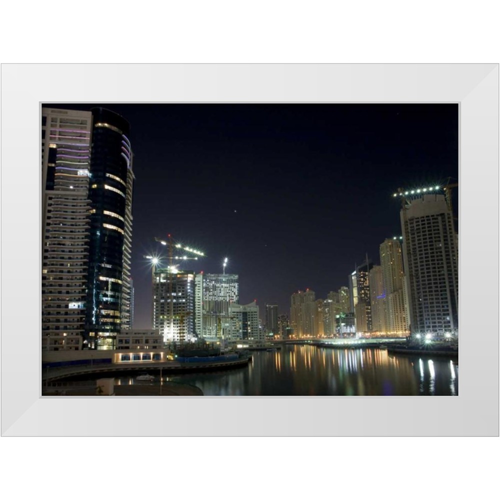 Young, Bill 32x24 White Modern Wood Framed Museum Art Print Titled ...