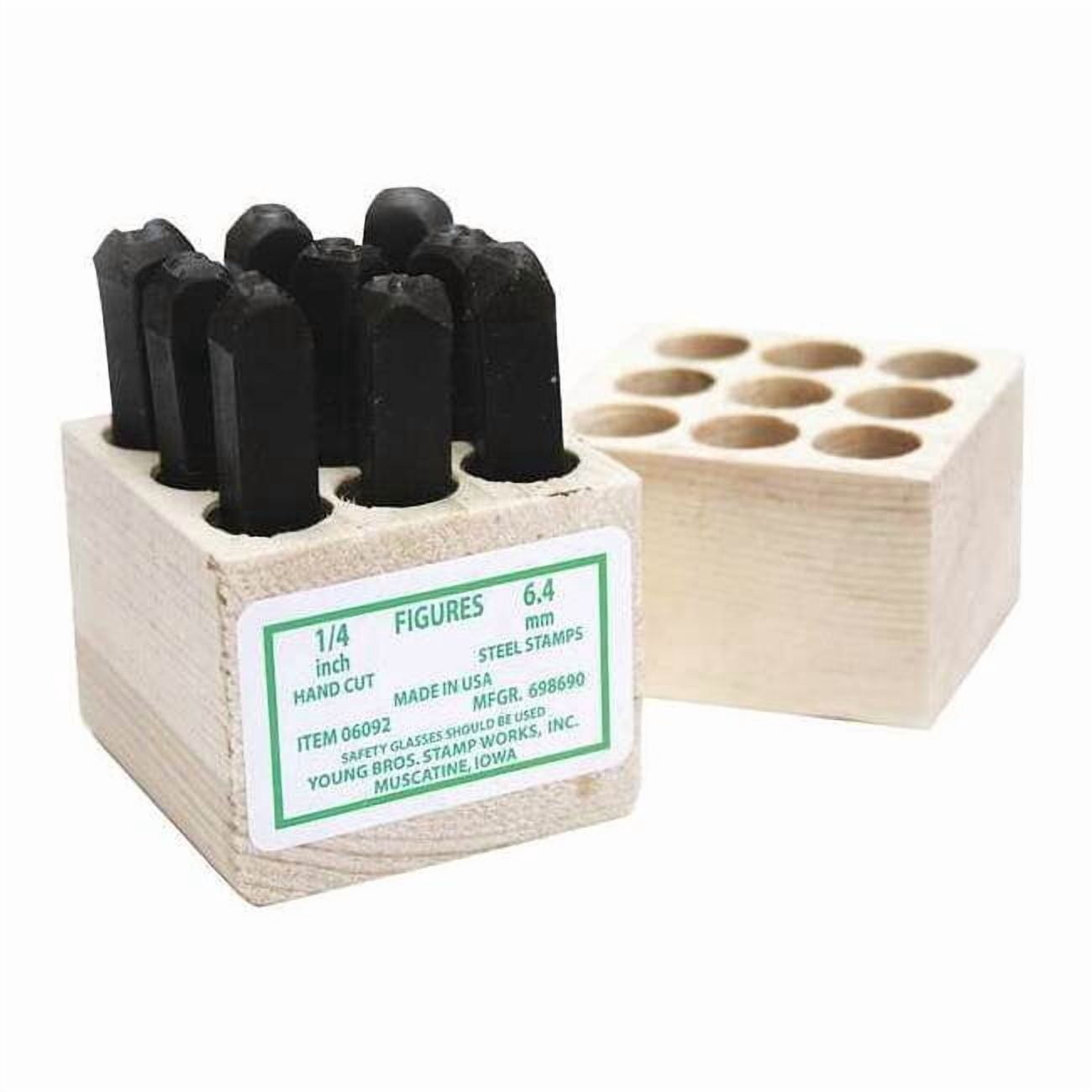 Young Bros Stamp Works Hand Stamp Kit, Number Set 05092 - Walmart.com