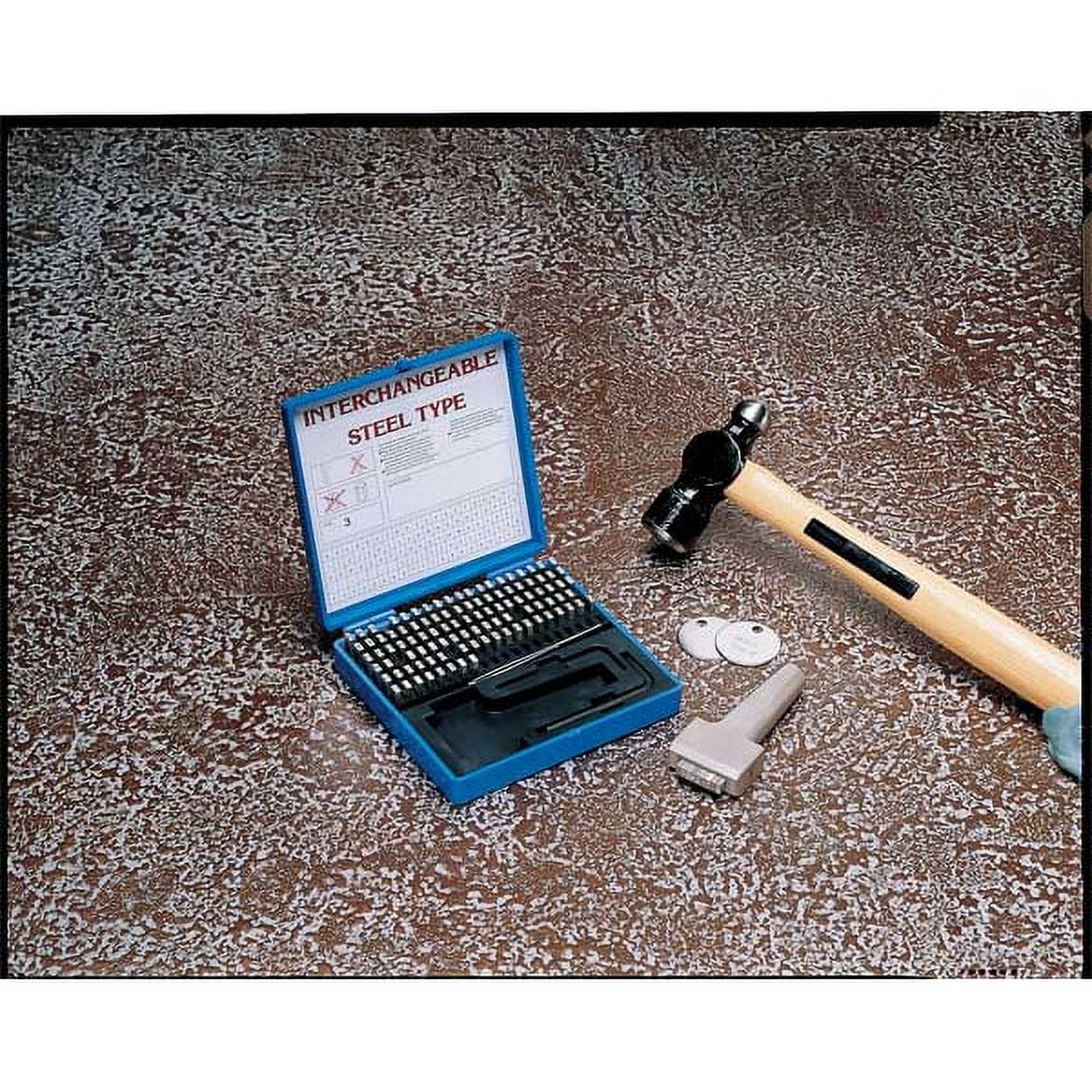 Young Bros Stamp Works Steel Type Marking Kit w/ Holder,1/8in 31129 ...