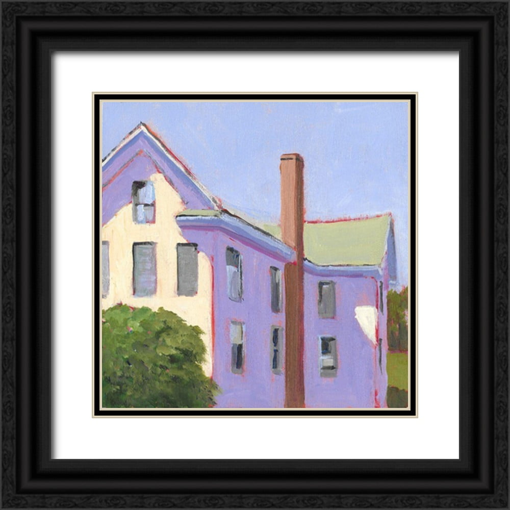 Young, Carol 15x15 Black Ornate Wood Framed with Double Matting Museum ...