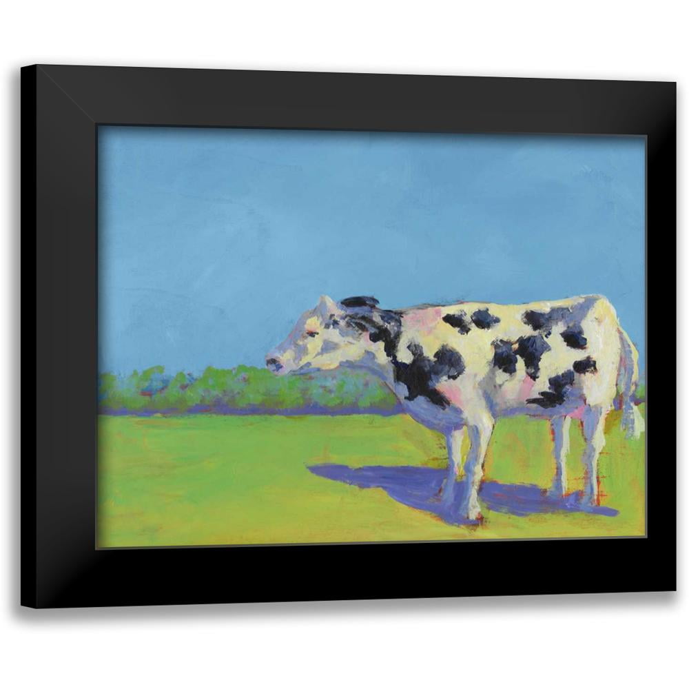 Young, Carol 24x19 Black Modern Framed Museum Art Print Titled - Cow ...