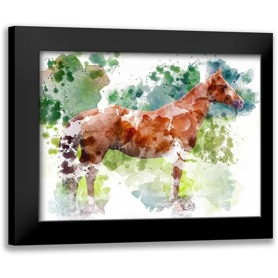 Young, Chamira 14x12 Black Modern Framed Museum Art Print Titled ...