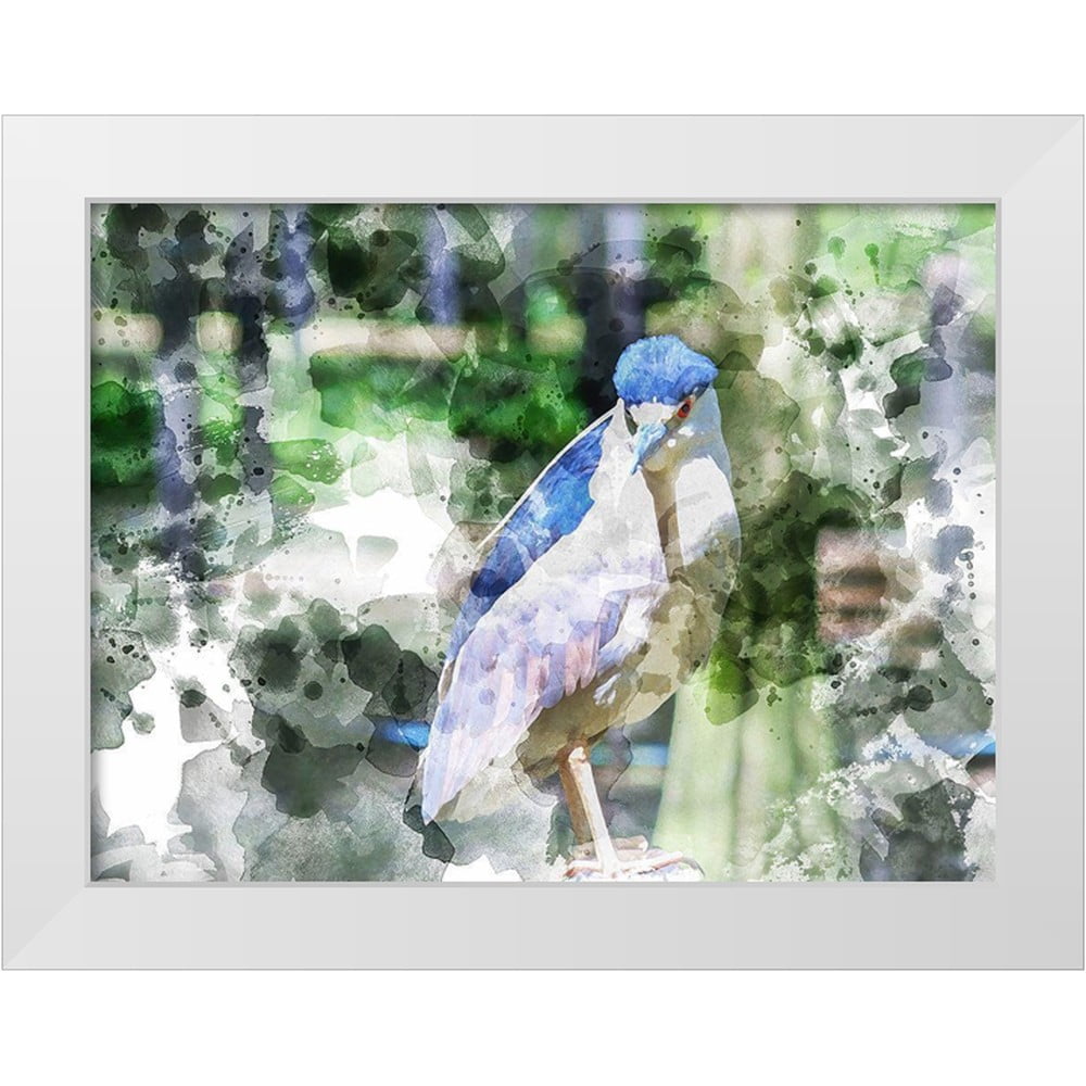 Young, Chamira 14x12 White Modern Wood Framed Museum Art Print Titled ...