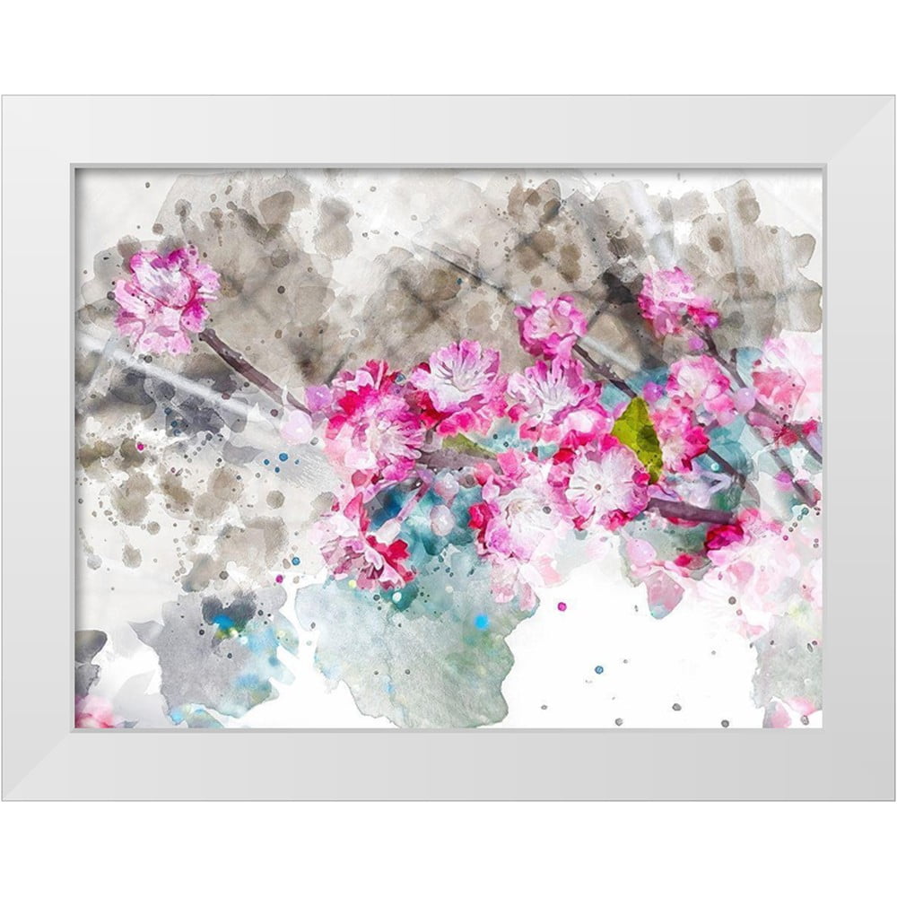 Young, Chamira 24x19 White Modern Wood Framed Museum Art Print Titled ...