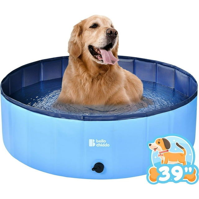Toy Choi's Above Ground Swimming Pools for Pet, Hard Plastic Pool for ...