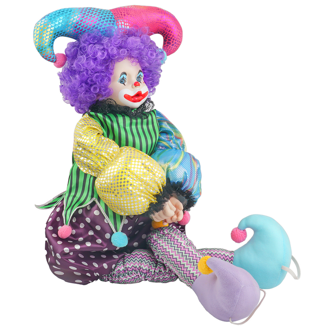 33inches Clown Doll, Toy Choi's Clown Doll with Sitting and Standing ...