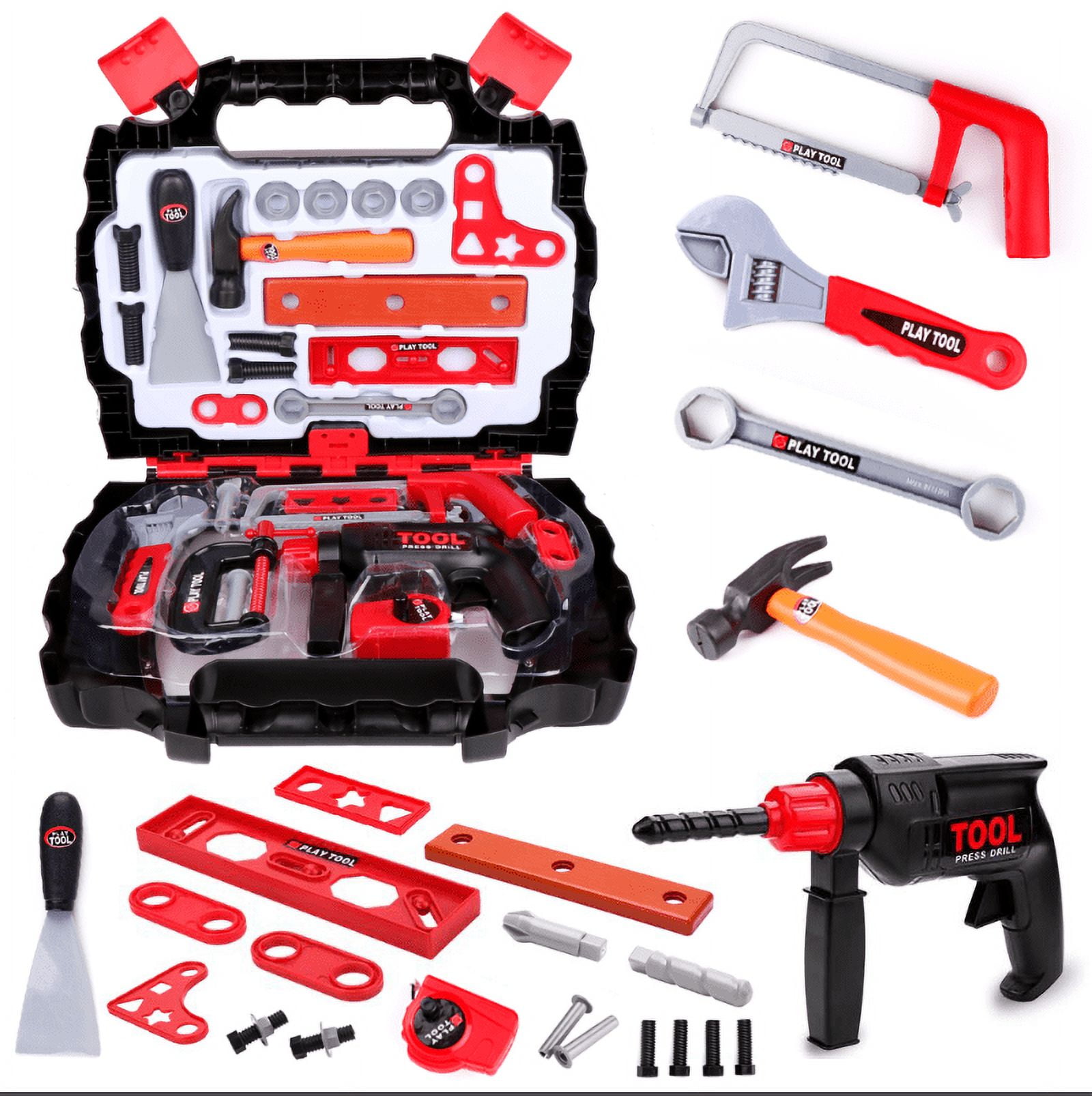 Kids Tool Sets, Toy Choi's Pretend Tools for Boys, 25pcs Pretend Play ...