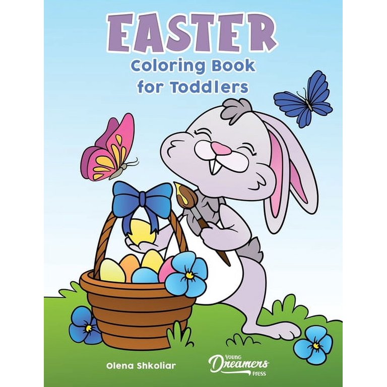 small easter coloring book