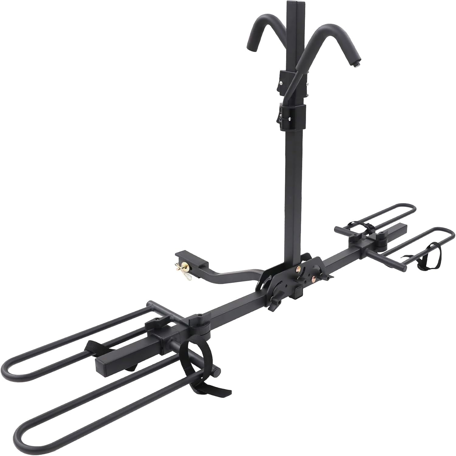 Young Electric 2-Bike Rack Hitch Mount Platform Style – Durable Storage ...