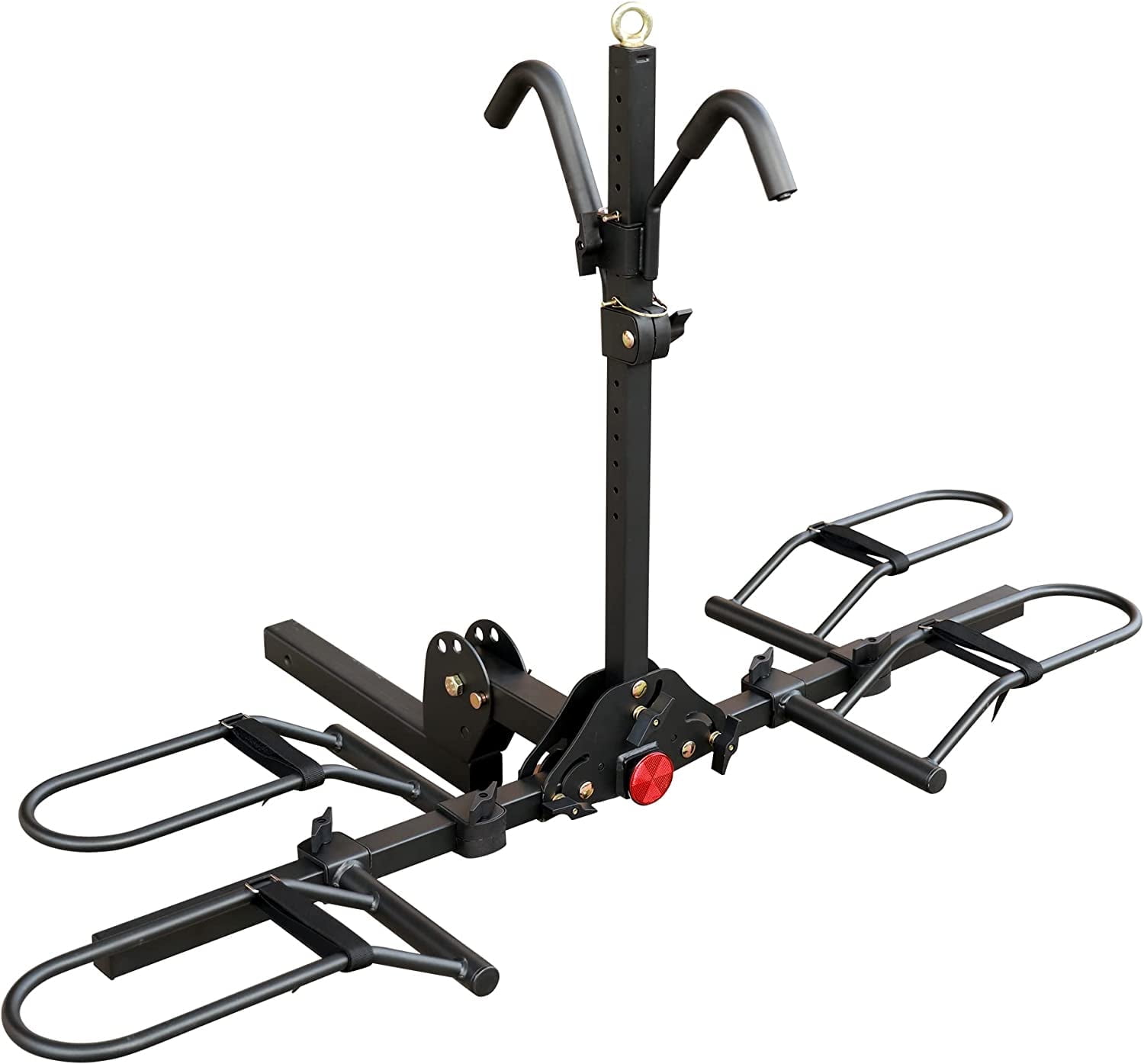 Young Electric Bike Rack Hitch Mount Platform Style, 2’’ Receiver, 100 ...
