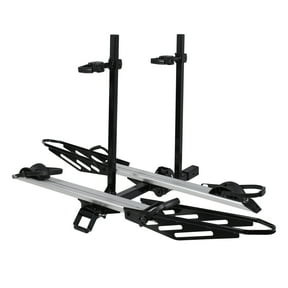 CRAVOT E2(25) Foldable Hitch 2-Bike Rack, 5" Fat Tire Support, Fits RV ...