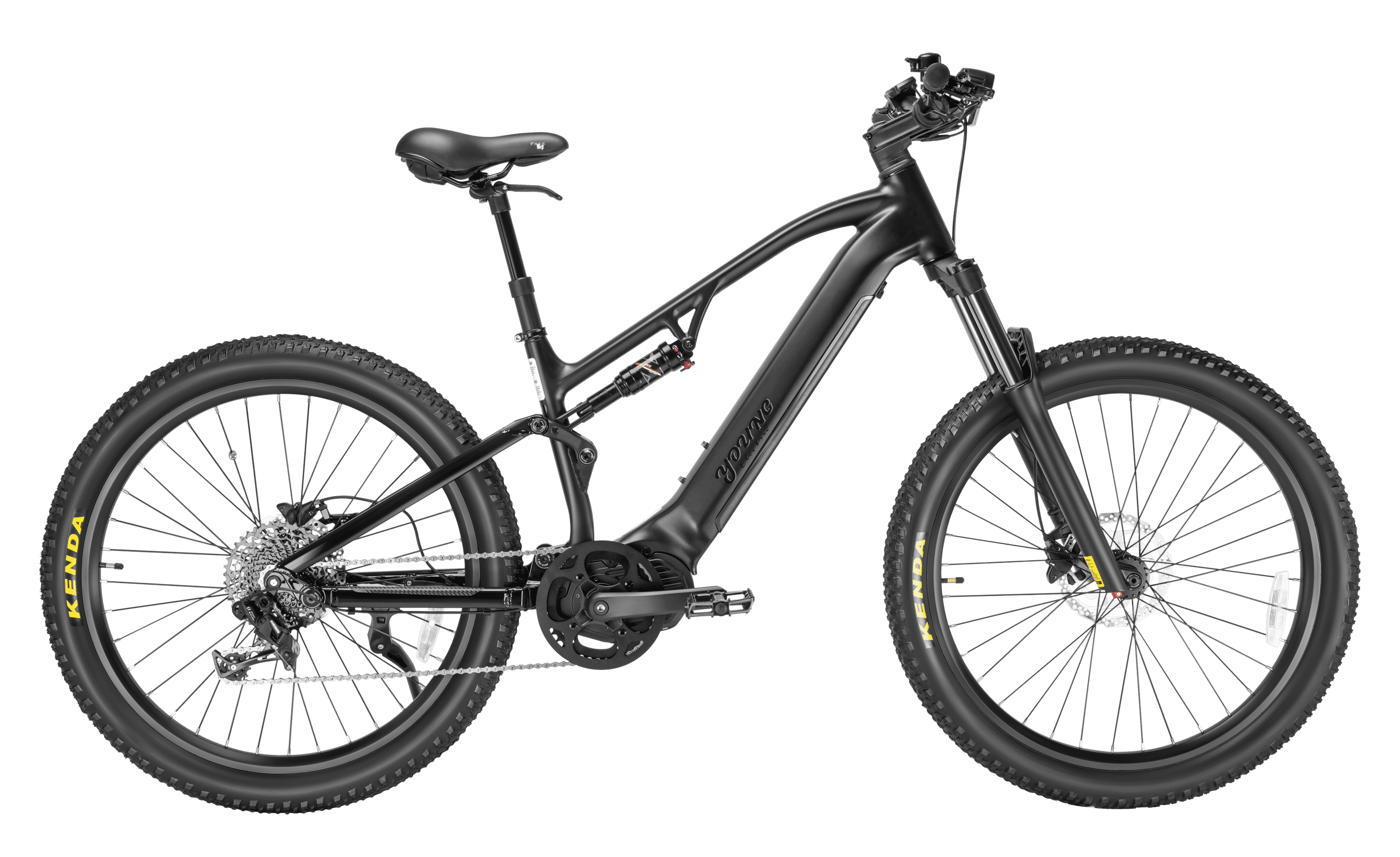 Young Electric E-Surge Full Suspension Mountain Ebike for Trail Riders ...