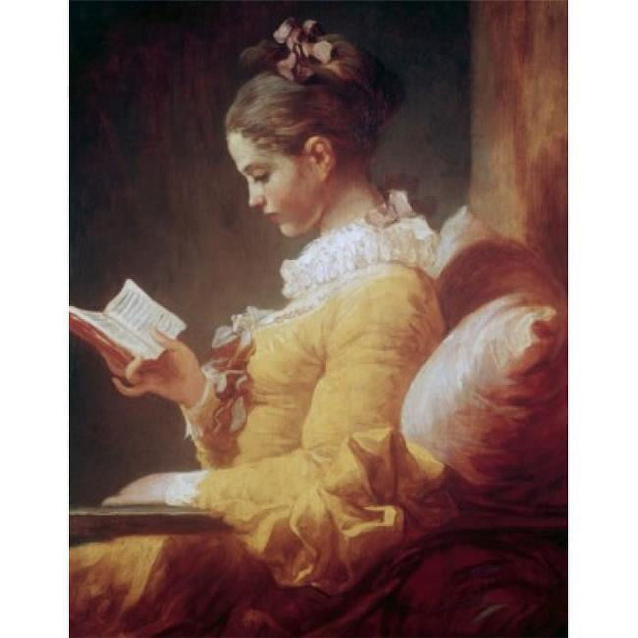 Young Girl Reading C1776 Jean Honor Fragonard 1732-1806 French National ...
