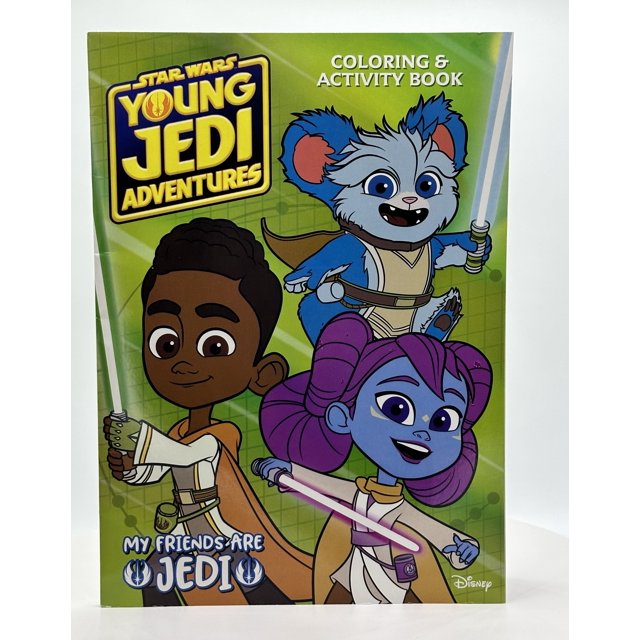 Young Jedi Adventures Coloring and Activity Book - Walmart.com