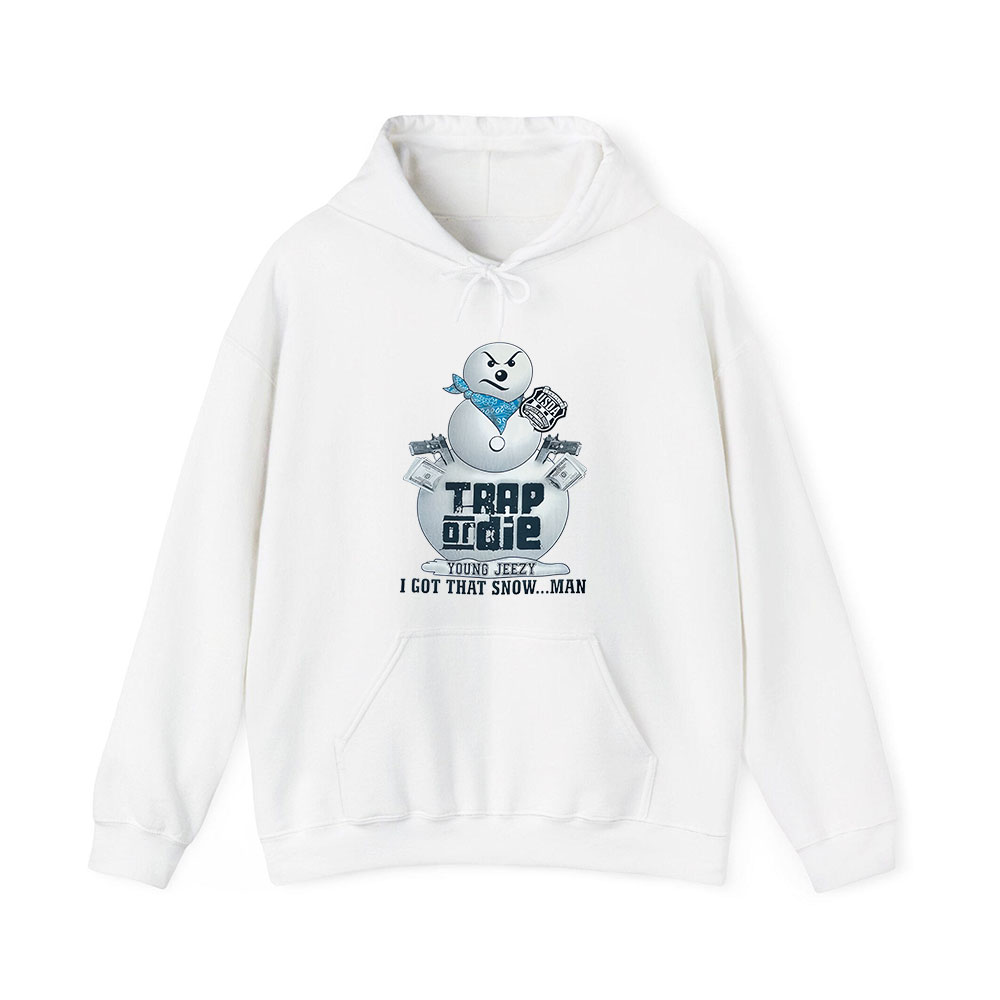 Young Jeezy Merch Snow Man Hoodie Fashion Hoodies Men Women Long Sleeve ...