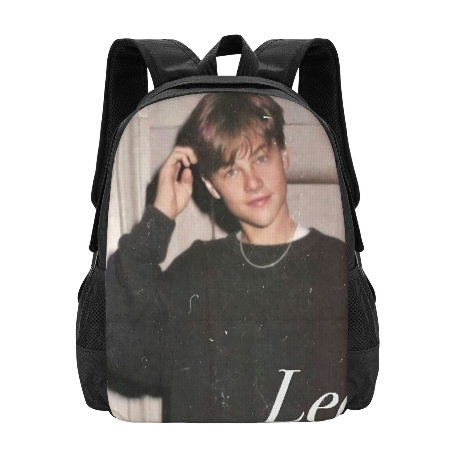 Young Leonardo Dicaprio Backpack Fashion Travel Backpack Laptop ...