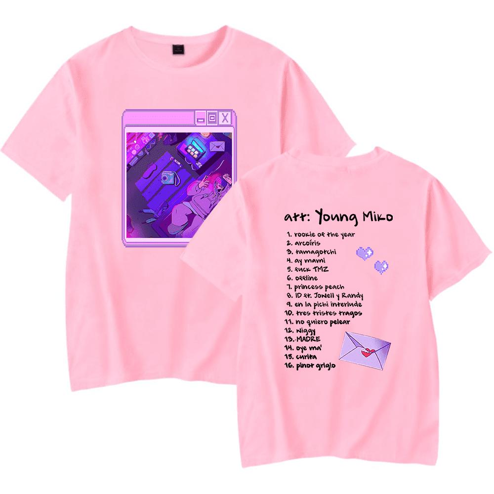 Young Miko Merch Att. New Album Cover T-Shirt Men Women Fashion t shirt ...