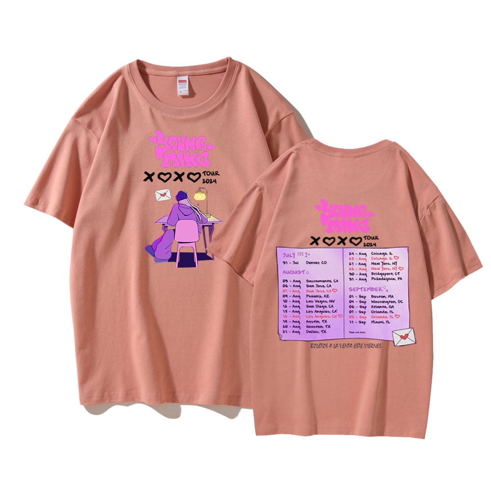 Young Miko Music XOXO Tour 2024 Tshirt - Walmart.com