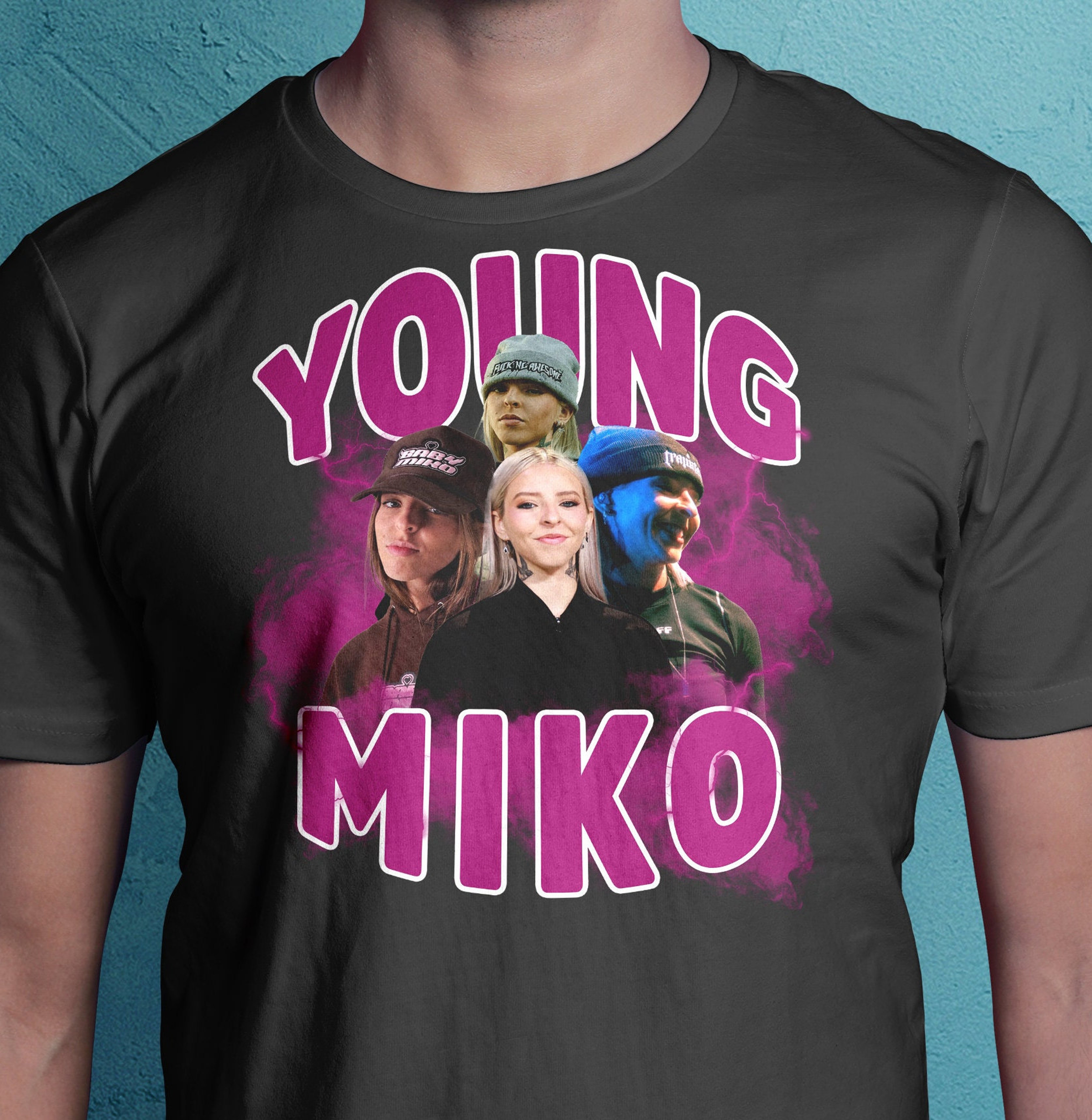 Young Miko T Shirt Design PNG Instant Download - Young Miko Fan Tshirt ...