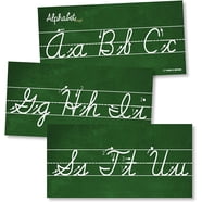 Farmhouse Cursive Alphabet Line Bulletin Board Set - Walmart.com