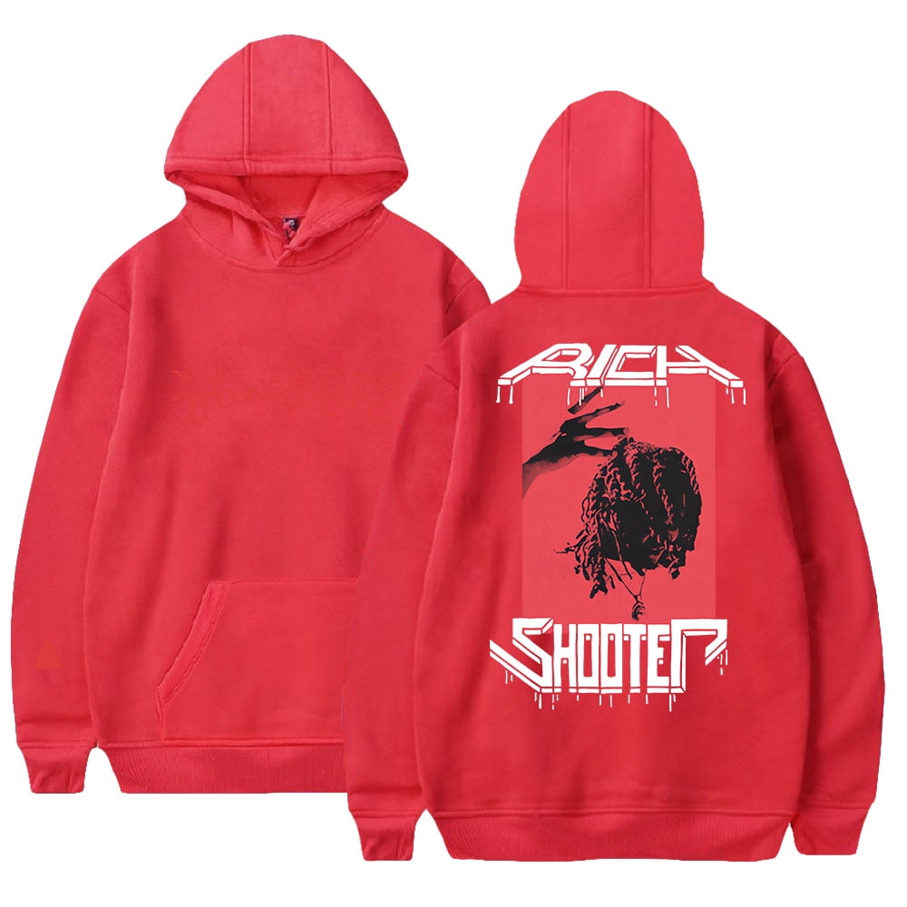 Young Nudy Rich Shooter Hoodie Rapper HipHop Hoodies Women Men Long ...