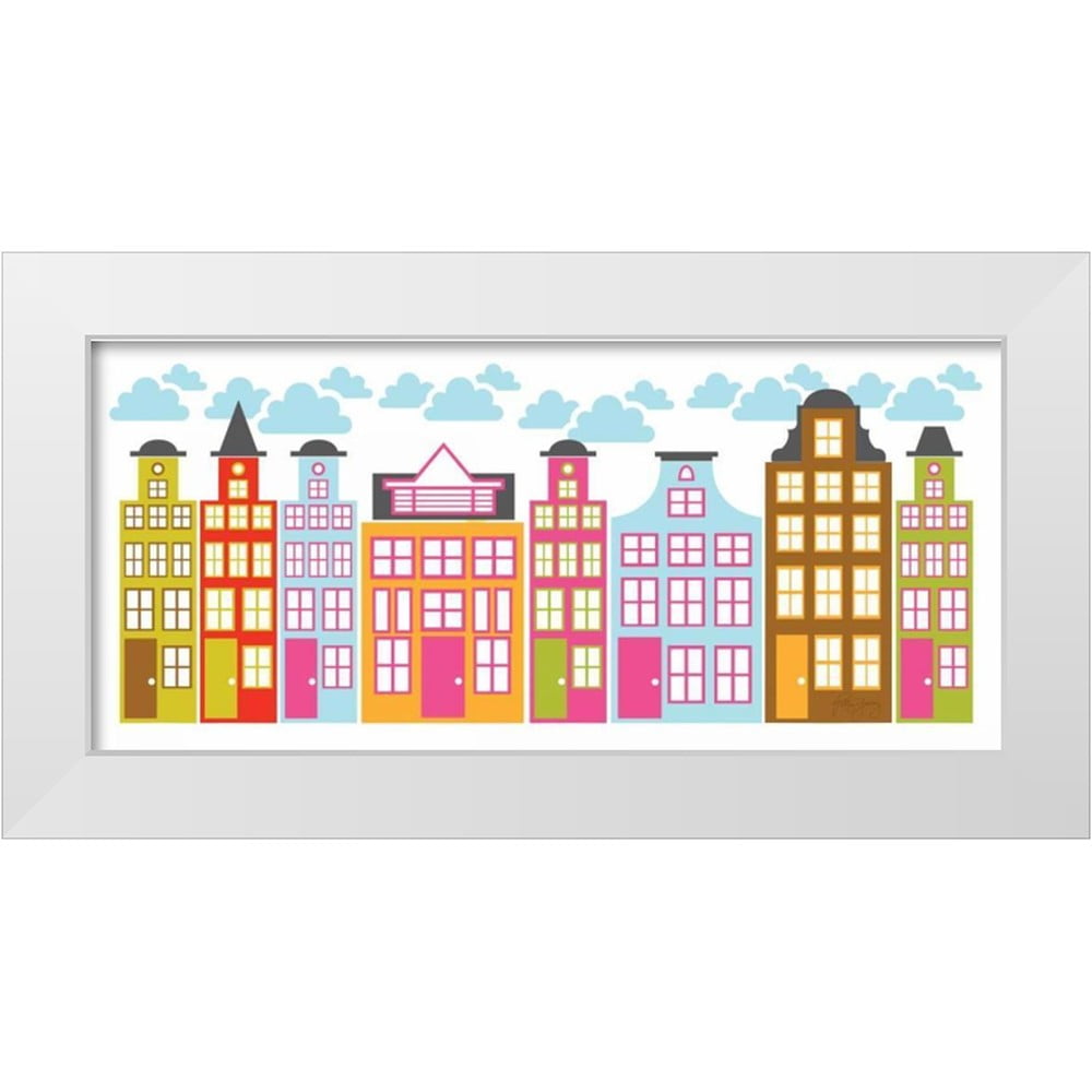 Young, Patty 18x10 White Modern Wood Framed Museum Art Print Titled ...