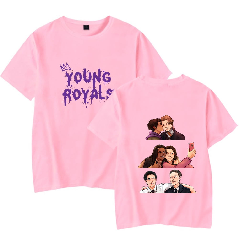Young Royals Merch Movie T-shirt Short Sleeve Women Men Summer Tee Top ...