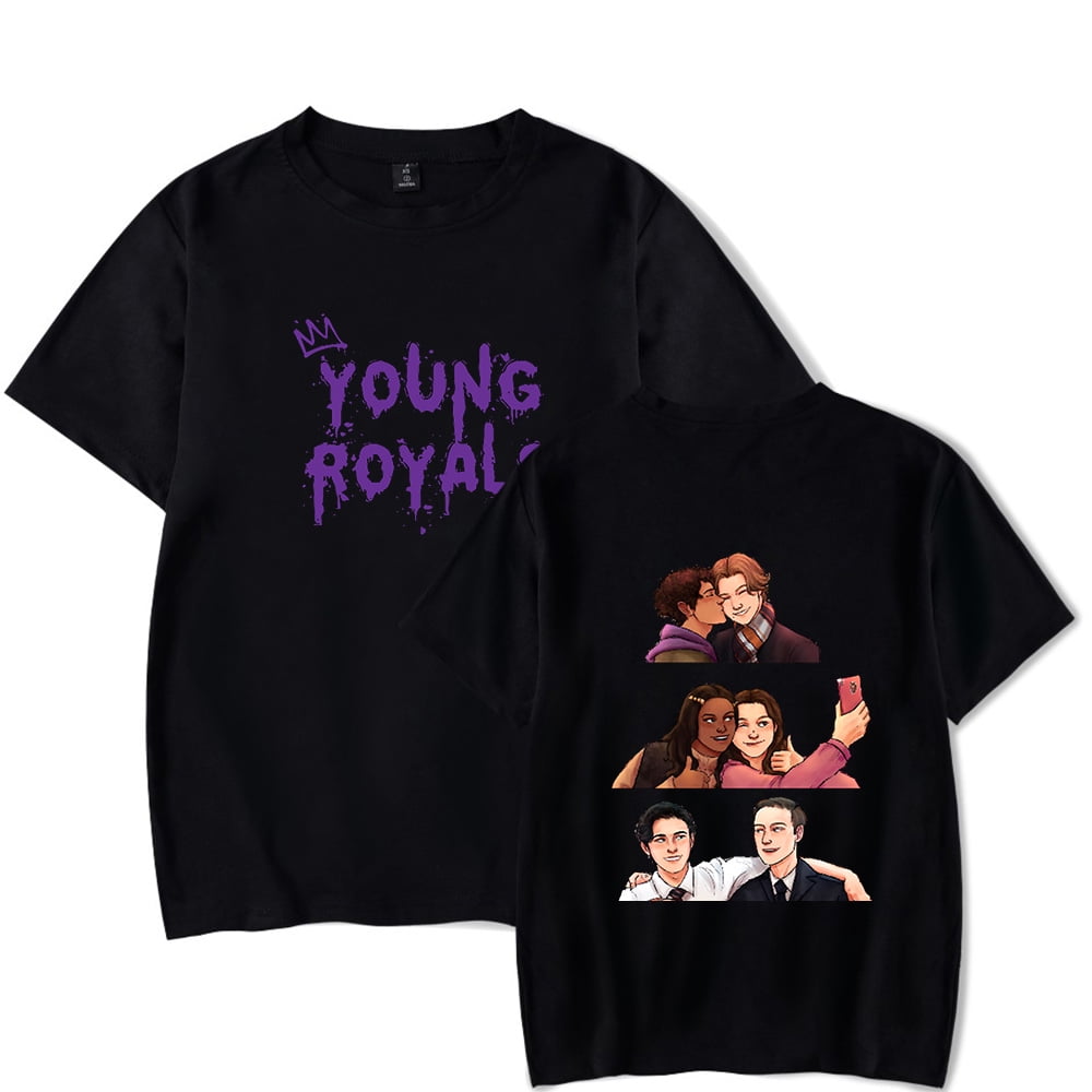 Young Royals Merch Movie T-shirt Short Sleeve Women Men Summer Tee Top ...