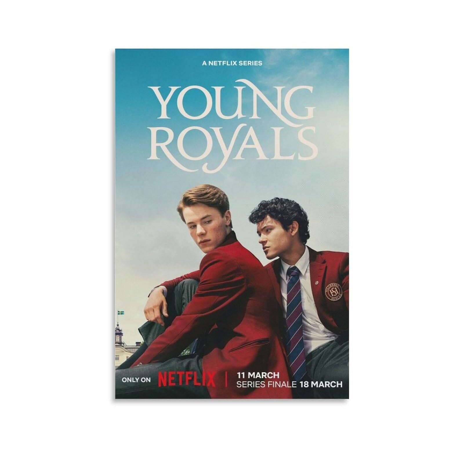 Young Royals Movie Poster Artworks Canvas Poster Room Aesthetic Wall ...