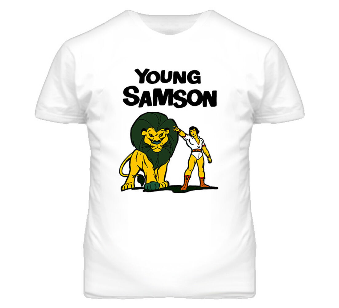 Young Samson And Goliath Cartoon Retro Tv T Shirt - Walmart.com