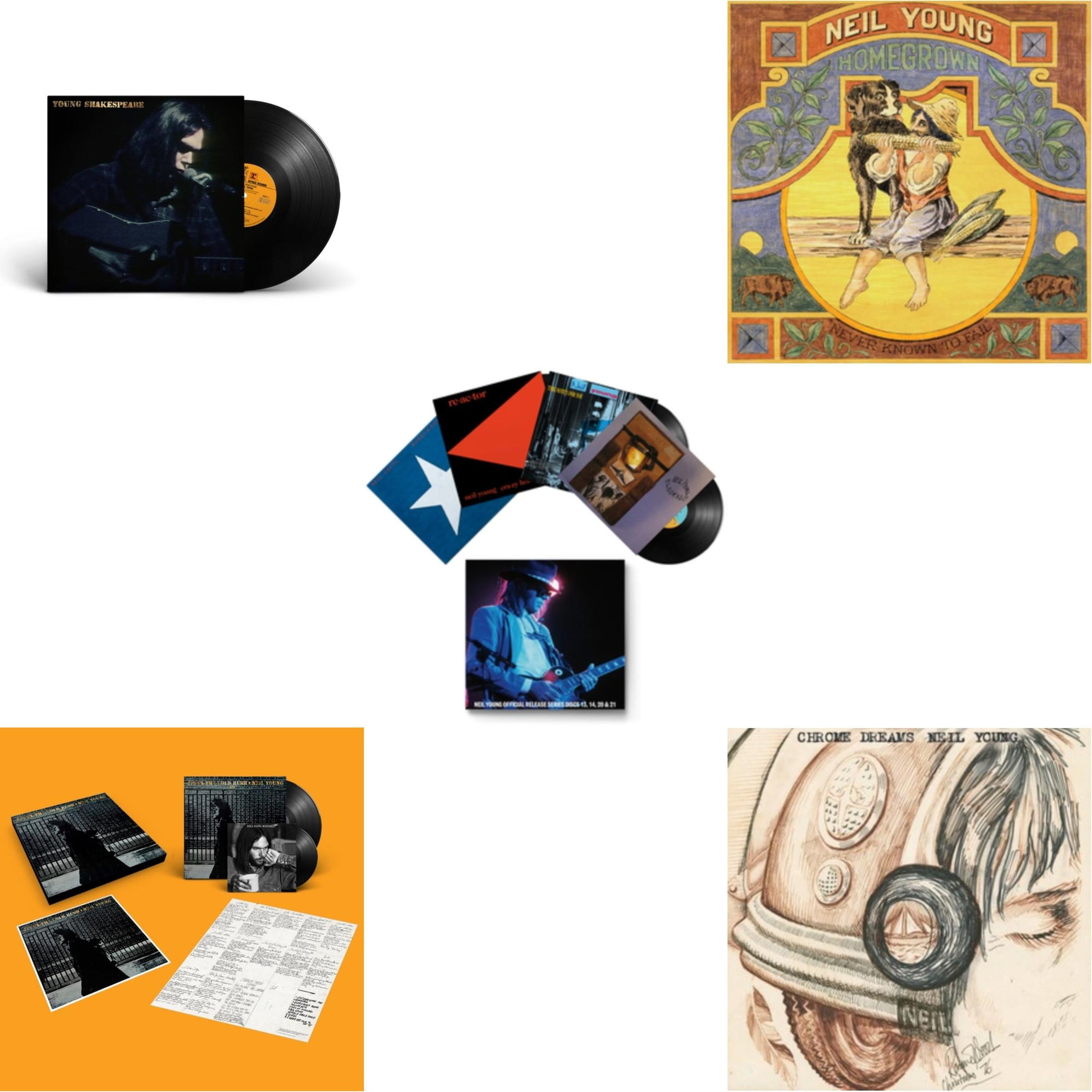 Young Shakespeare & After The Gold Rush (50Th Anniv Ed) & Official Release Series Discs 13, 14 ...