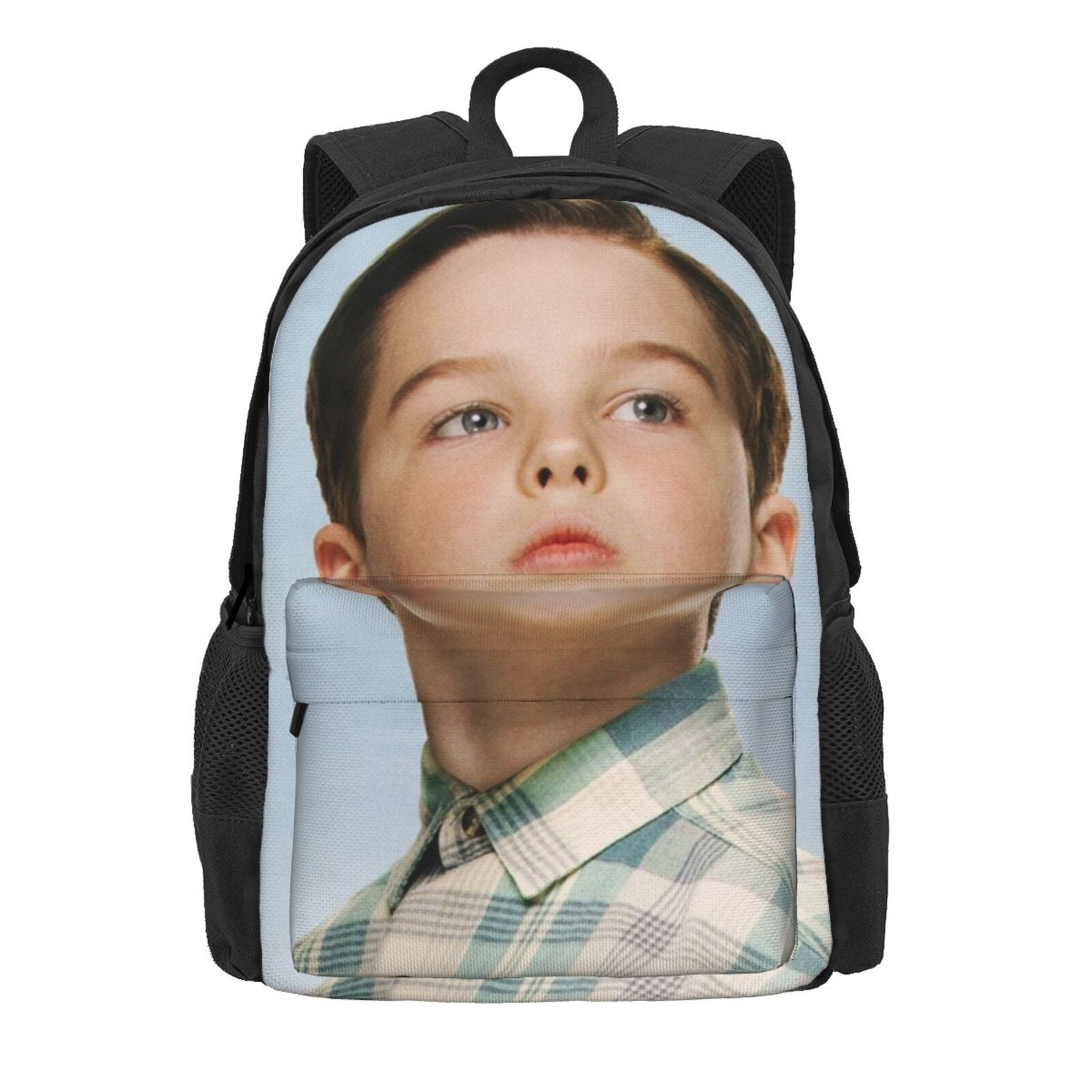 Young Sheldon Backpack Adjustable Daypack Large Capacity School Bag ...