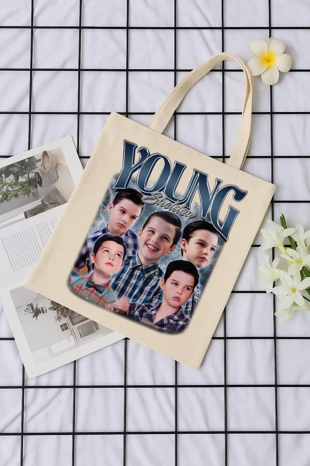 Young Sheldon Bag Vintage Young Sheldon Bag Young Sheldon Homage Bag ...