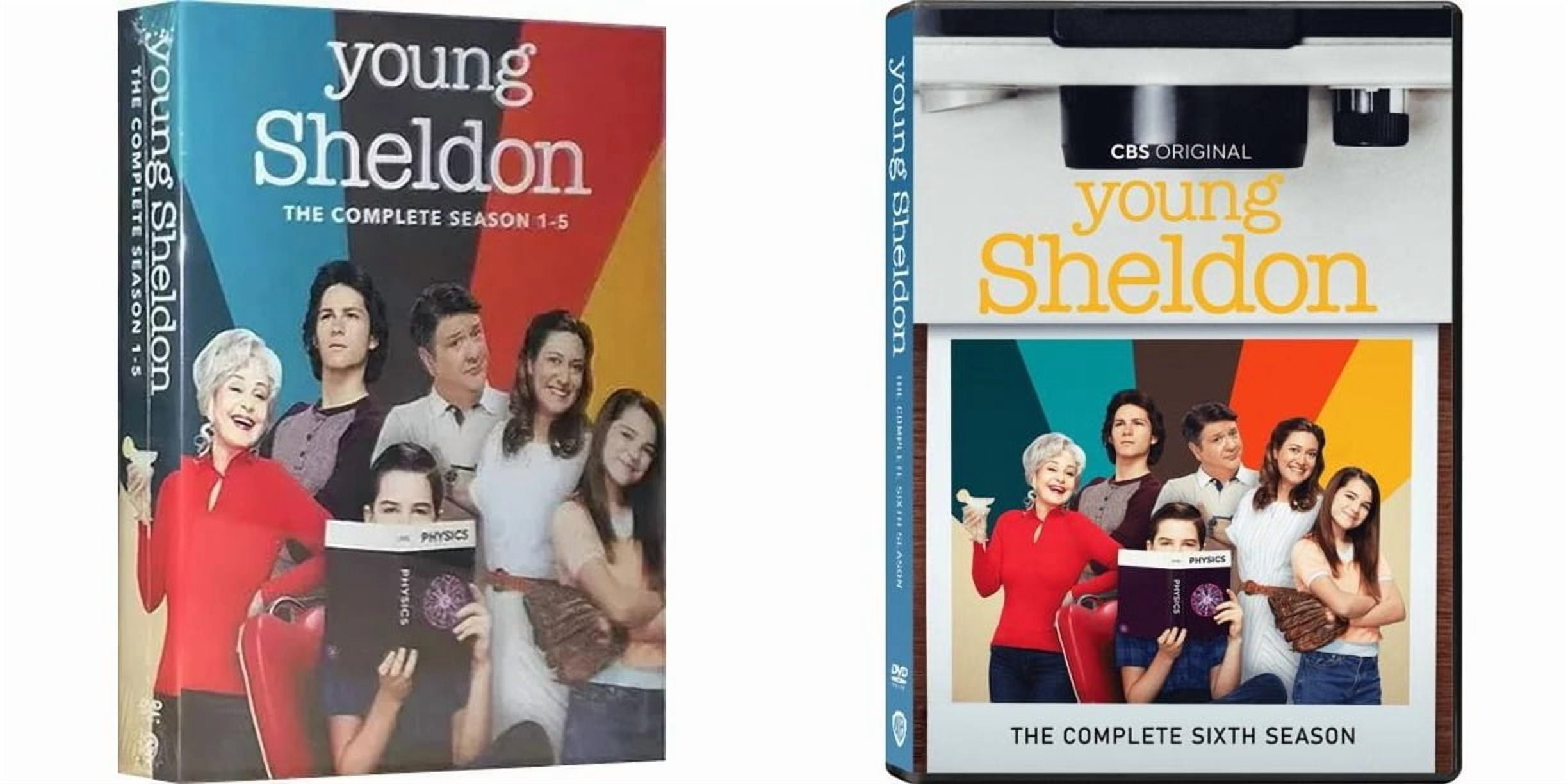 Young Sheldon: American Coming-of-Age Sitcom, Complete Series 1-6 DVD ...