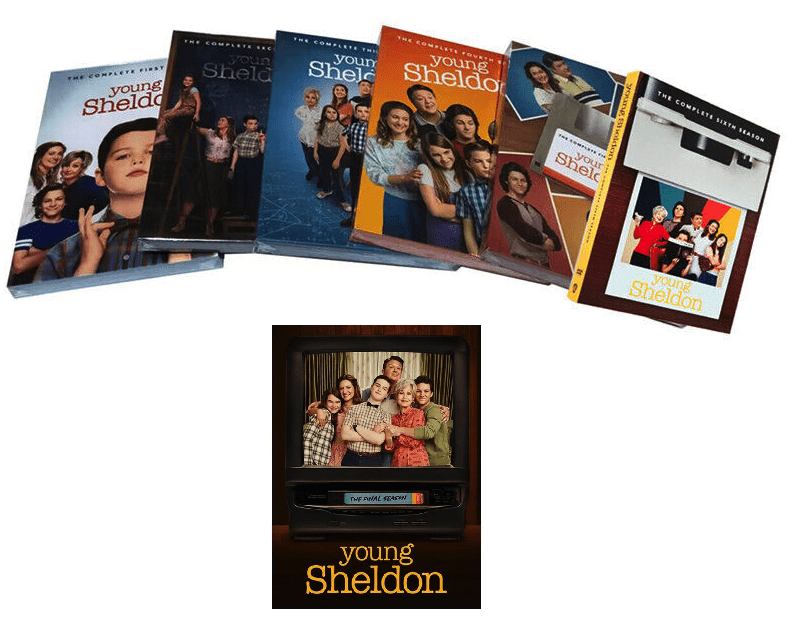 Young Sheldon Complete Series Season 1-7 (DVD) - Walmart.com