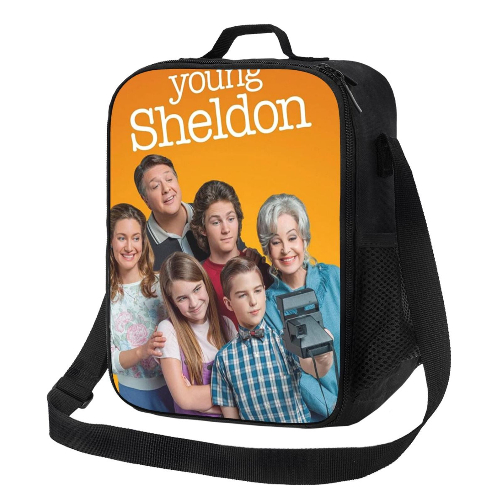 Young Sheldon Family Portable Lunch Bag Tote Bento Bag Insulated Cooler ...