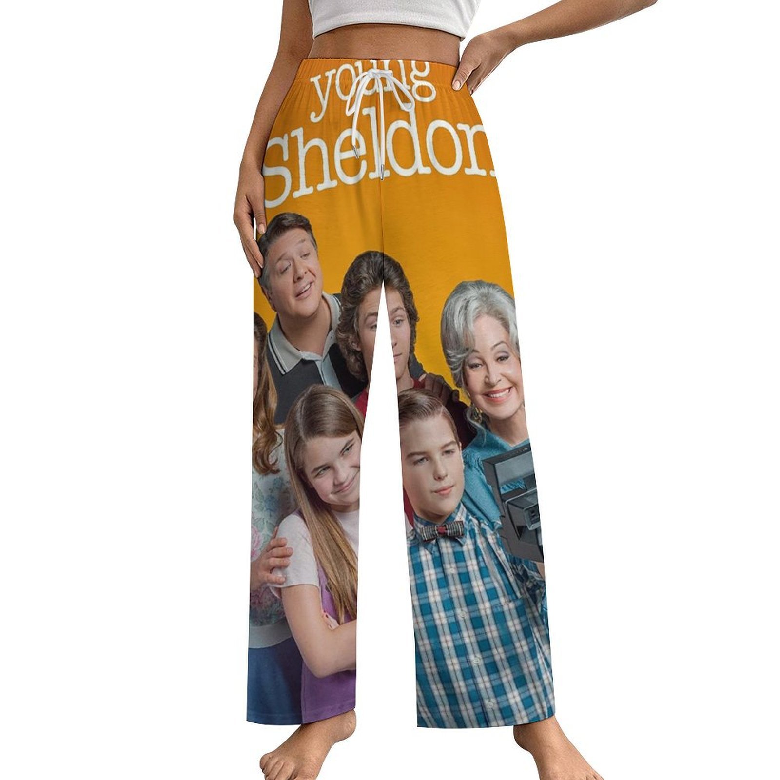 Young Sheldon Family Women's Pajama Pants Novelty Daily Cozy Lounge ...